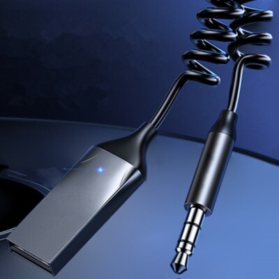 Bluetooth AUX Adapter 3.5mm Jack Wireless Car Stereo Music Transmitter ...