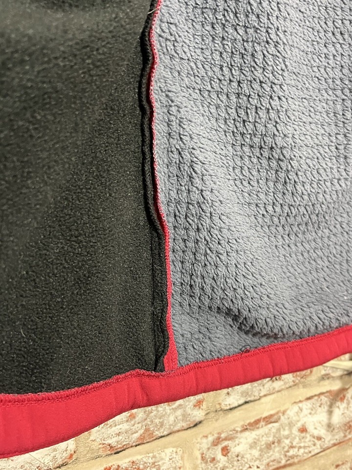 Unisex Full Zip Mountain Warehouse Red Windbreaker Polartec Fleece Size ...