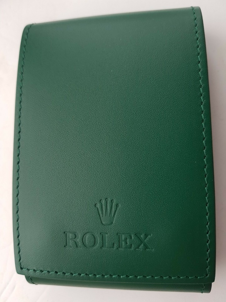 ROLEX LEATHER WATCH POUCH / TRAVEL CASE | eBay UK