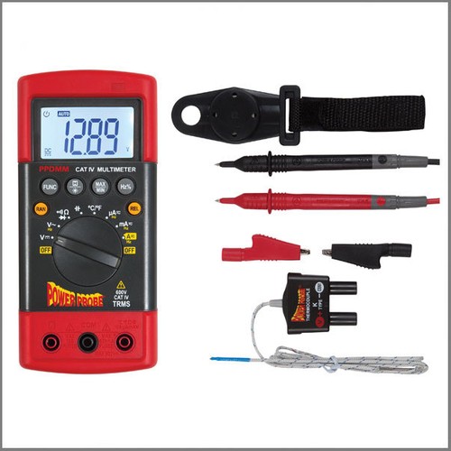 POWER PROBE CAT-IV 600V DIGITAL MULTIMETER JSPPDMM | eBay