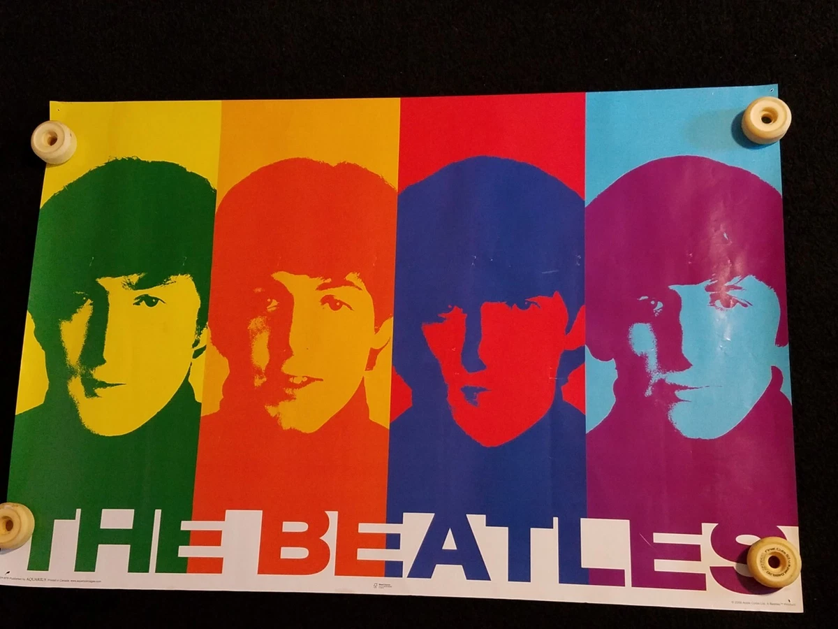 Beatles Poster Color