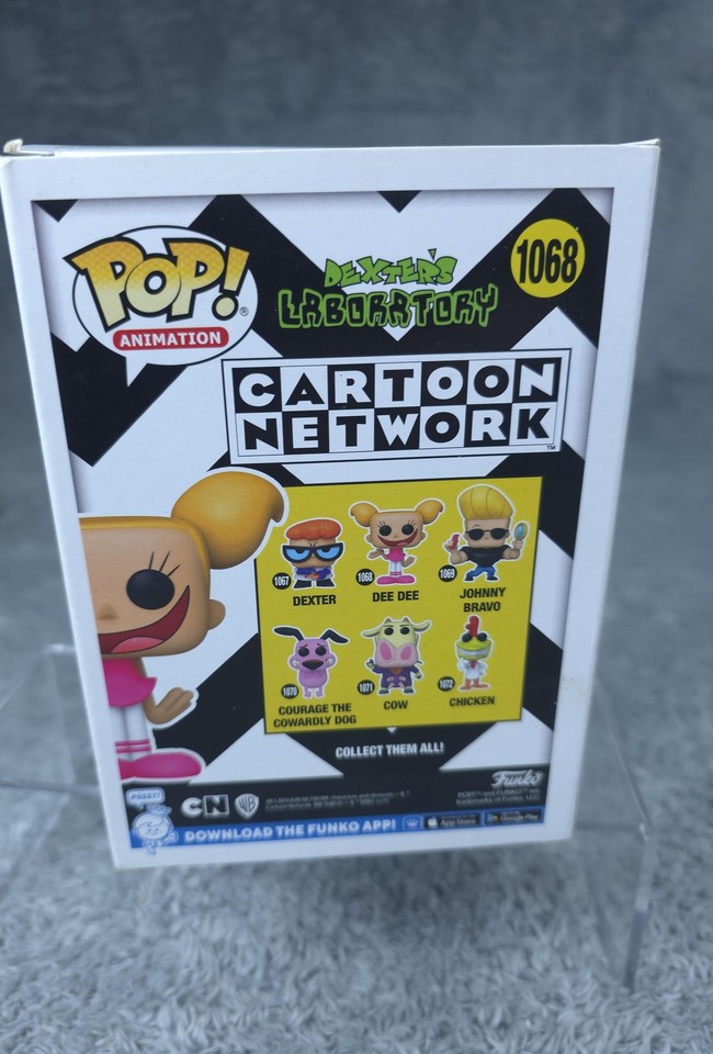 Funko Pop Animation Dee Dee 1068 Dexters Laboratory Cartoon Network ...