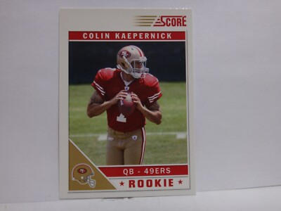2011 Score Glossy Colin Kaepernick #320 Rookie RC | eBay