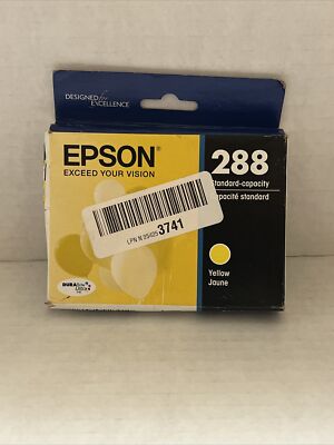 New Genuine Epson 288 Yellow Ink Cartridge Epson Expression Home XP-330 ...