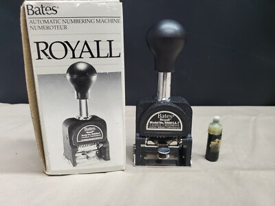 Stamps & Daters - Bates Numbering Machine