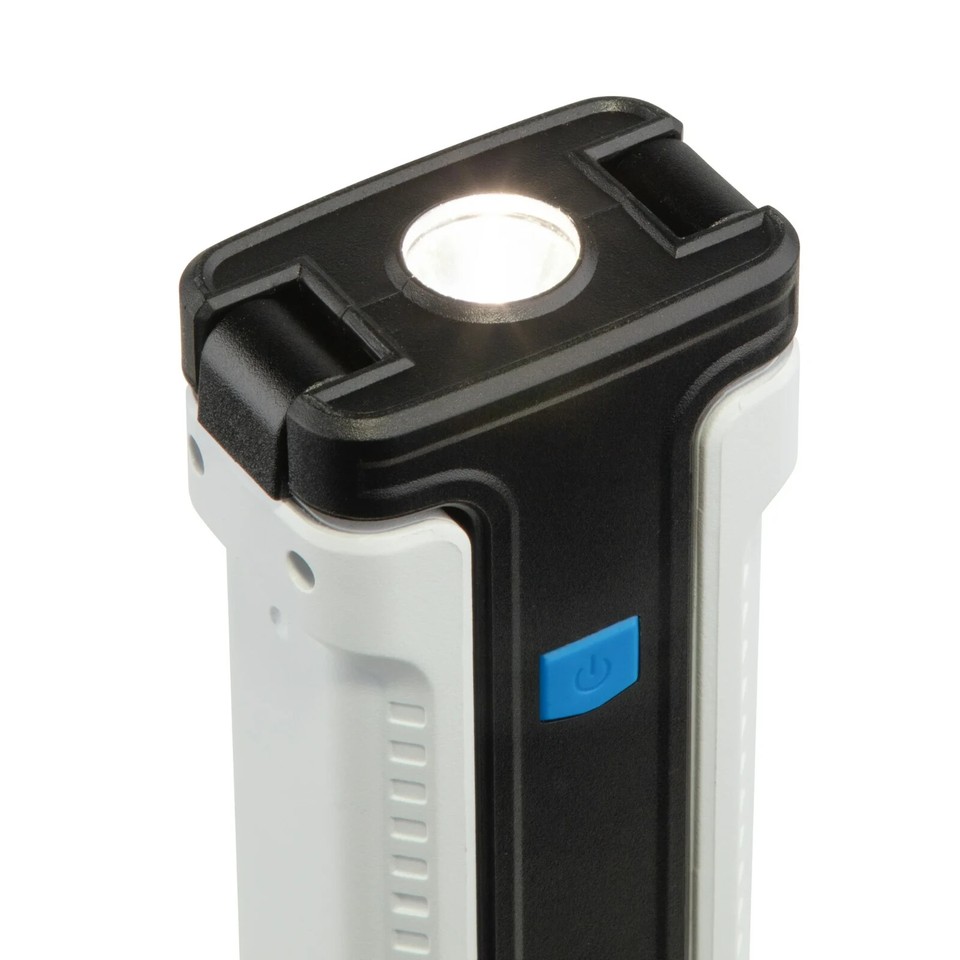 HART Dual Axis Rechargeable Handheld Work Light with Flashlight ...
