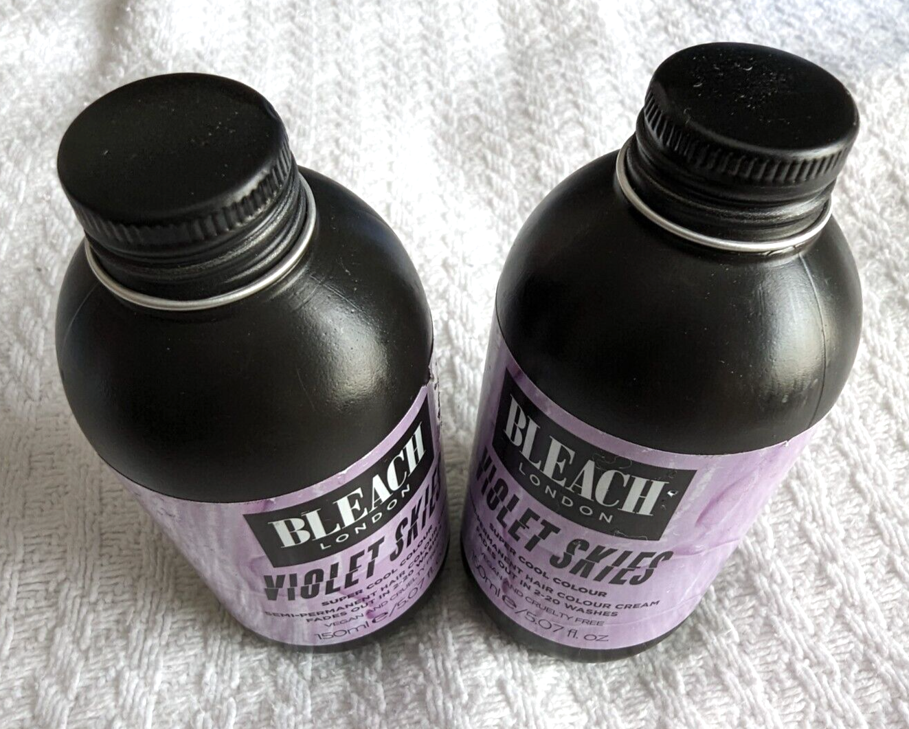 BLEACH LONDON Violet Skies Super Cool Semi-Permanent Purple Hair Colour ...