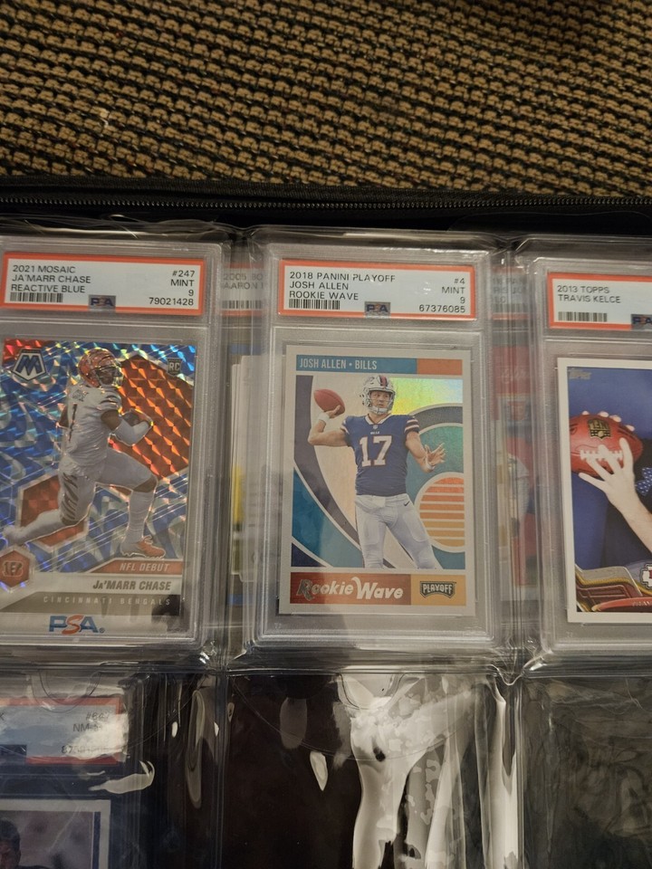 Josh Allen - Rookie Card – PSA MINT 9--2018 Panini Playoff - Rookie ...
