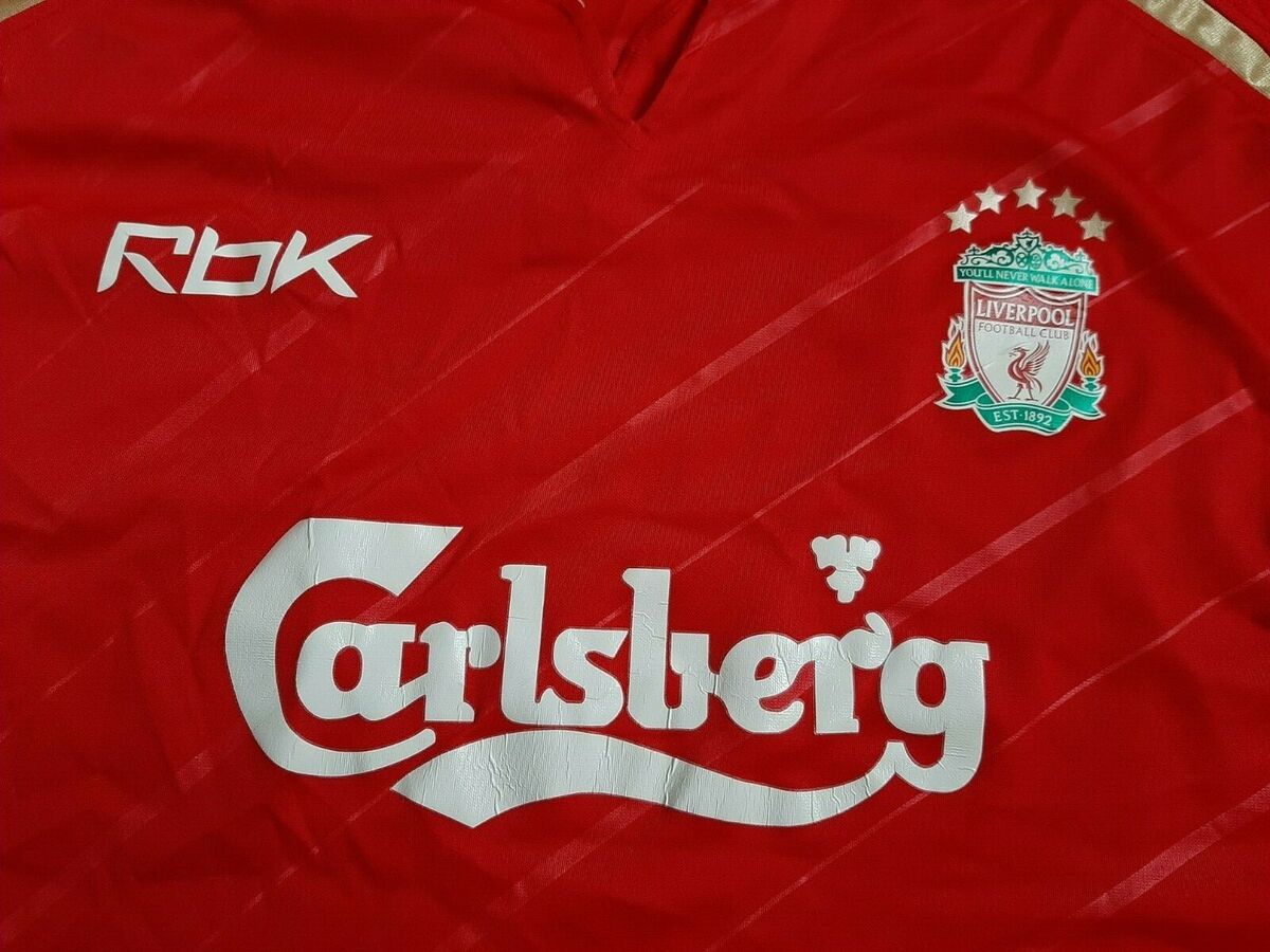 Liverpool Cup Shirt football shirt 2005/2006 Jersey XL Liverpool Cup Shirt football shirt 2005/2006 Jersey XL