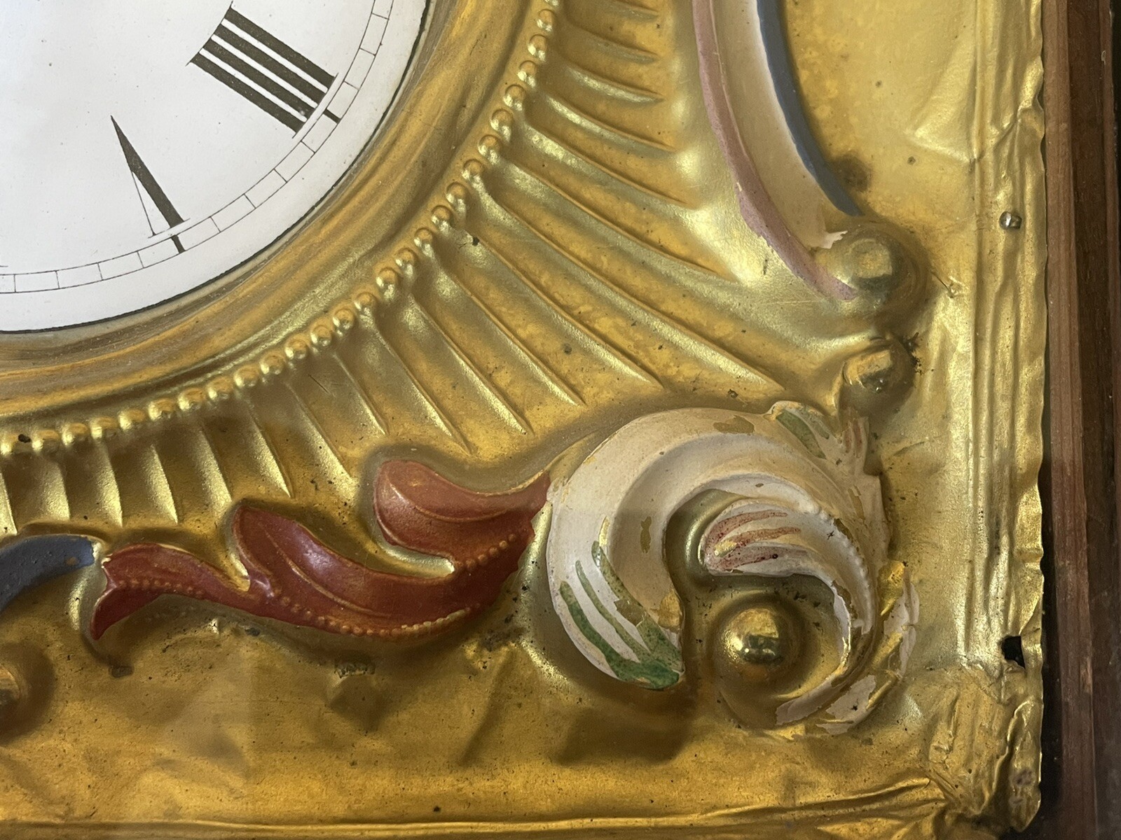 OLD ORIGINAL WOOD WOODEN WEIGHT CLOCK MOVEMENT 9 x 10 | eBay