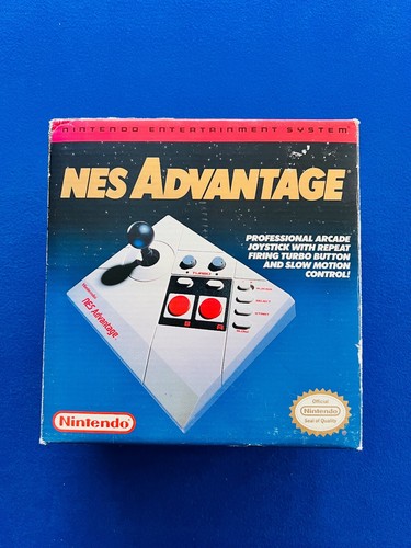 NES Advantage 1991-1992 2nd PRINT Variant Box Joystick GREAT Working ...