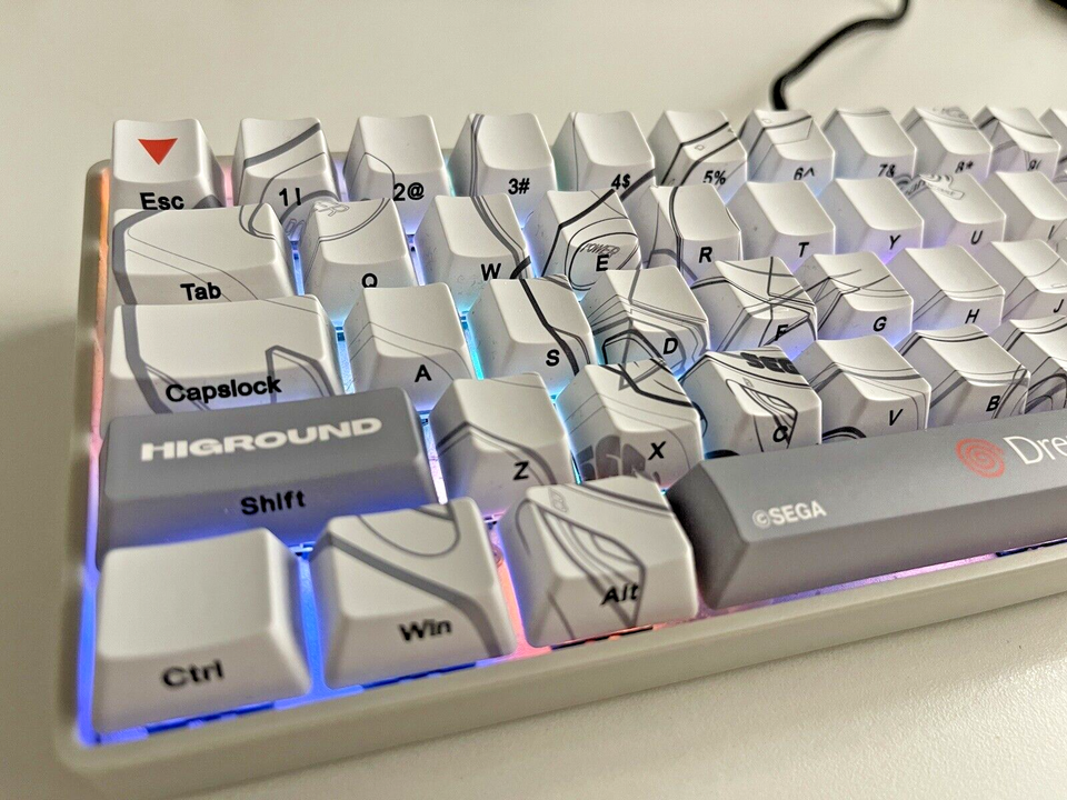 Higround x Sonic The Hedgehog x Dreamcast Keyboard | eBay
