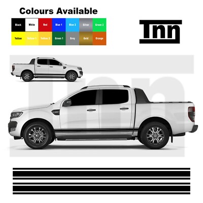 Side Stripe Sticker For Ford Ranger Raptor Decal Stickers Decals 4x4 ...
