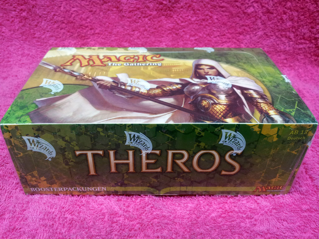 Magic MTG Theros THS BLOCK Sealed Booster Box Display Case Pack the ...