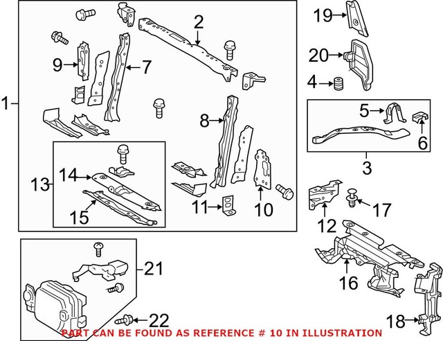 Toyota OEM 13-17 Rav4 Radiator Core Support-side Support Stay Left ...