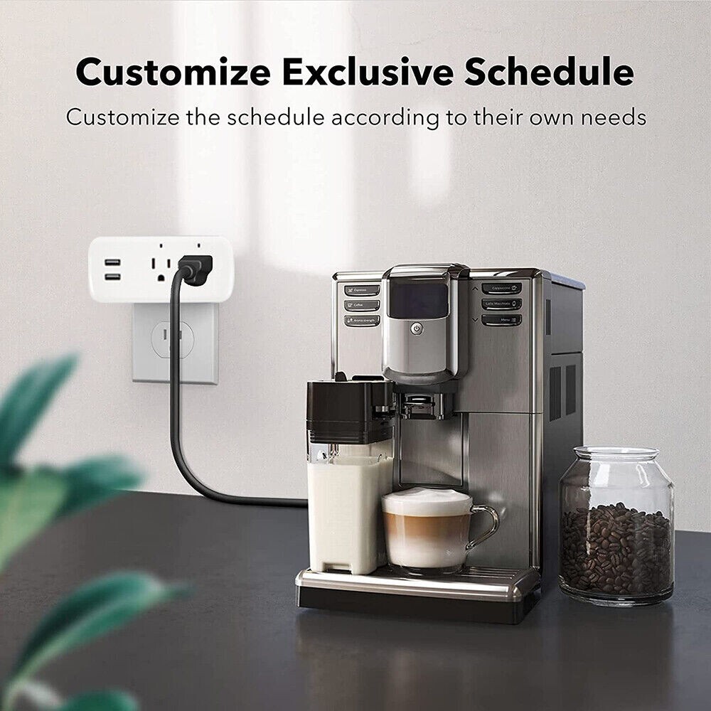 WiFi Smart Plug Voice Control Socket Outlet Works with Amazon Alexa ...