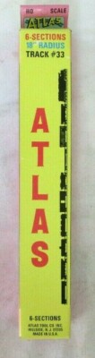 ATLAS # 33 18" RADIUS 6 PCS NEW | eBay