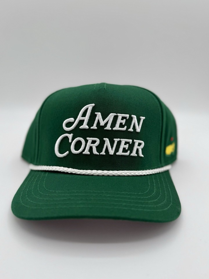 ⛳🔥 Masters Amen Corner Embroidered Rope Hat Snapback Augusta National ...