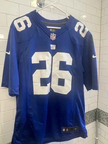 Nike On Field NFL New York Giants Saquon Barkley Jersey Size Medium | eBay