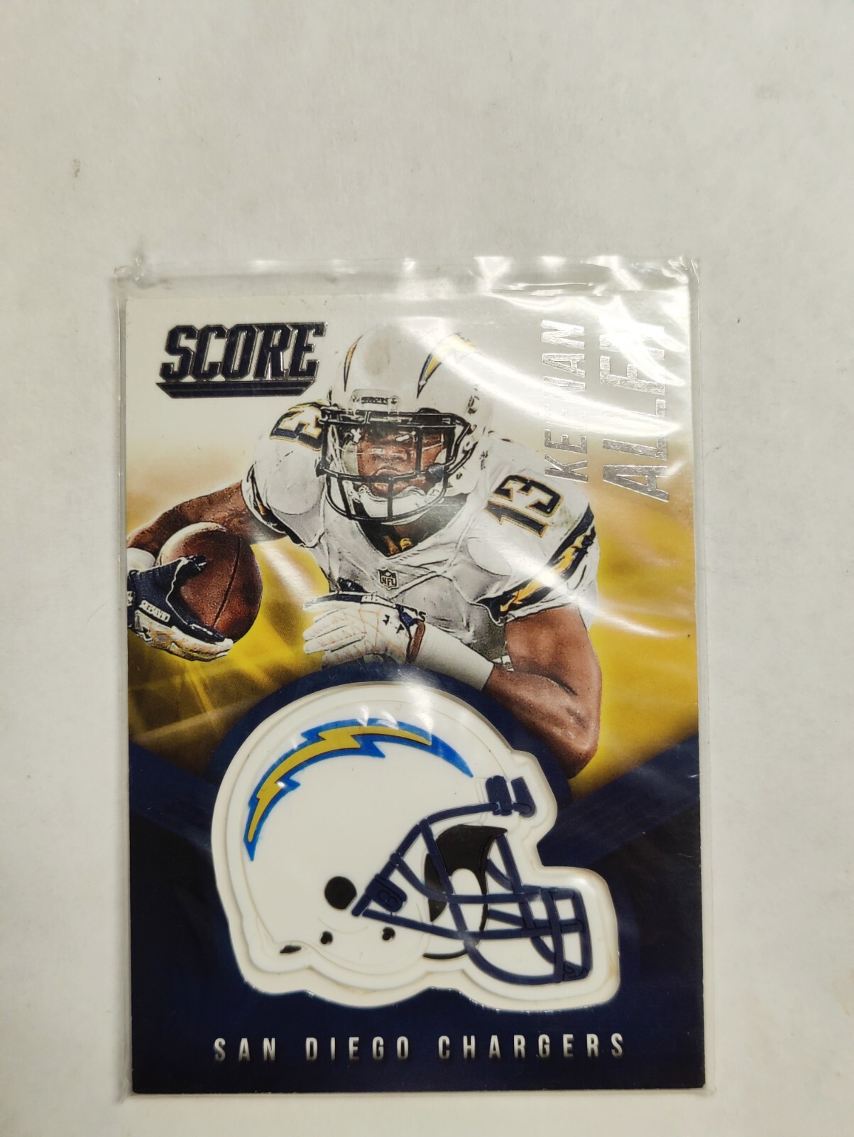 2015 Panini Score Veteran Helmets Keenan Allen #9 | eBay