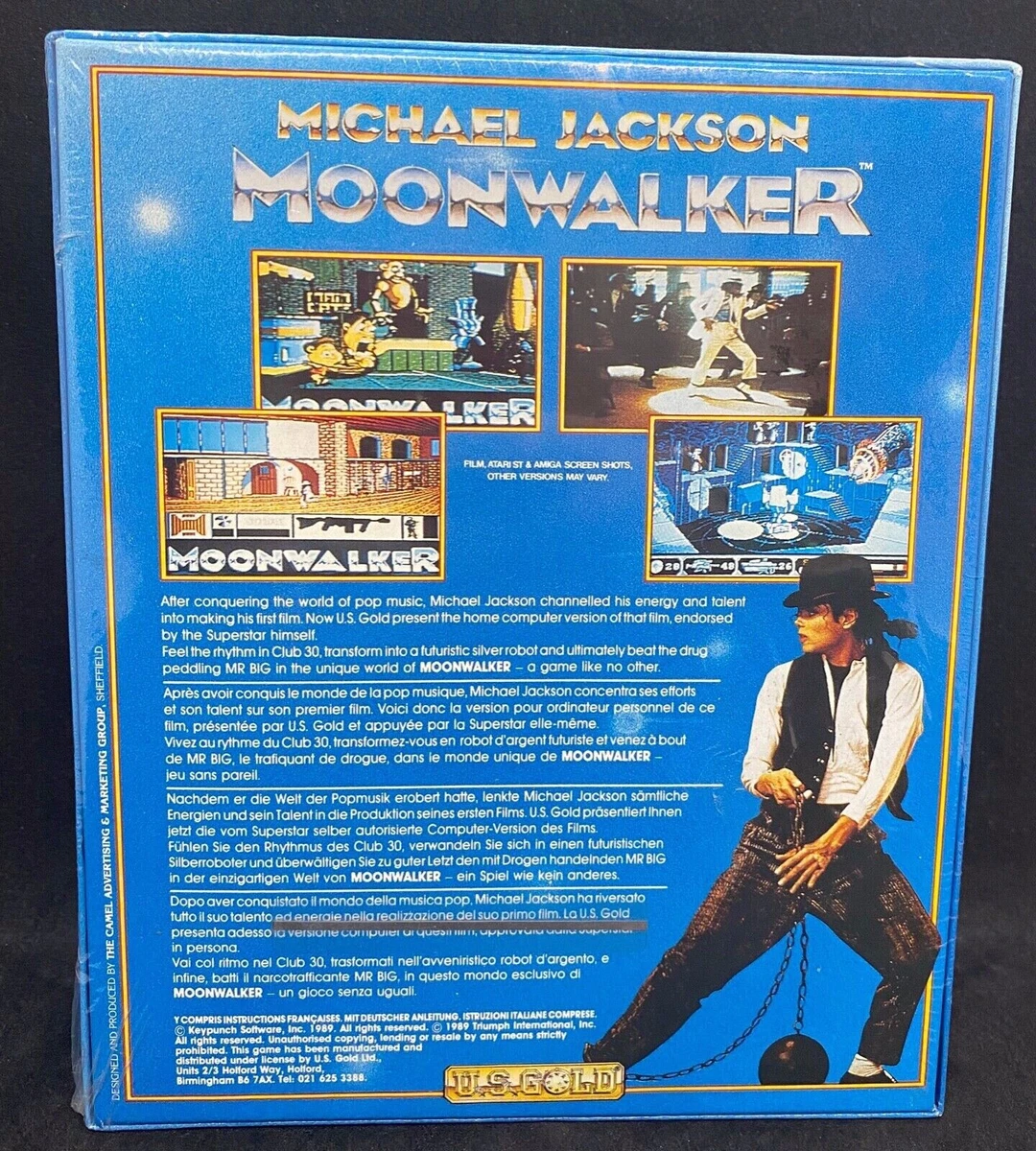 Michael Jackson Moonwalker Poster