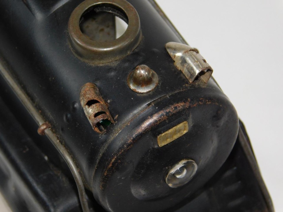 Marx 898 0-4-0 Electric Steam Locomotive Green Lit marker lights Runs ...