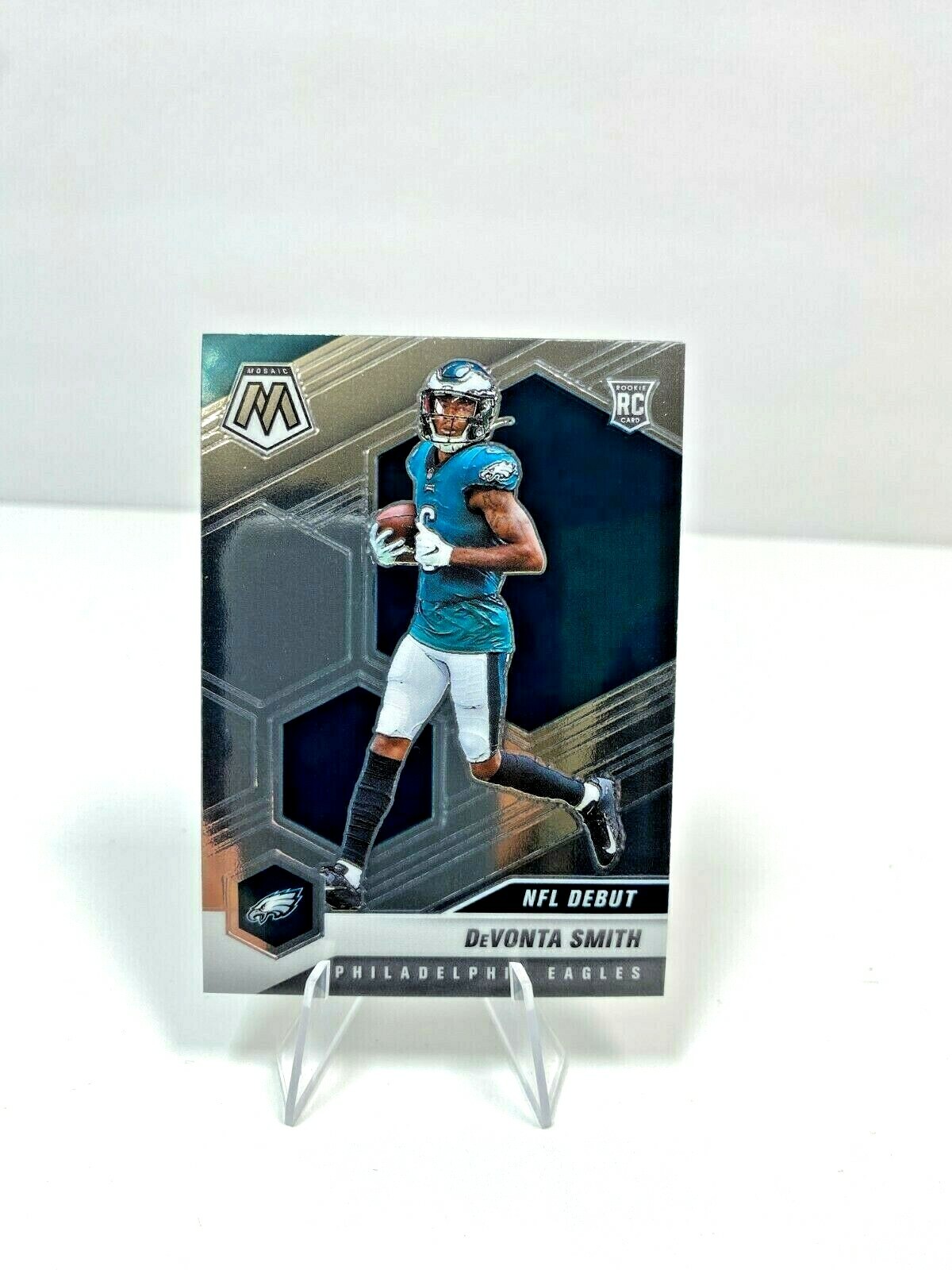 Devonta Smith 2021 Mosaic Football NFL Debut Rookie Card #246 Eagles RC ...