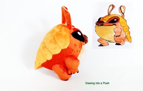 Custom plush Tank Lilo and Stitch, experiment 032 inspired, made to ...