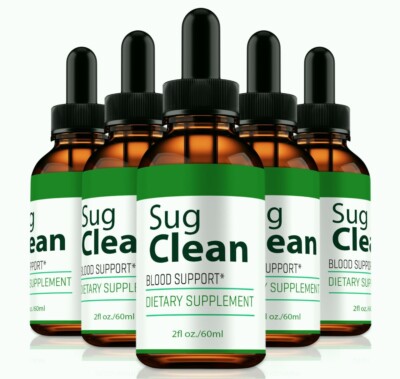 (5 Pack) Sug Clean Blood Support Drops, SugClean Advanced Formula | eBay