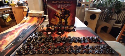 BATTLETECH ARMY OF 59 FIGURES | eBay