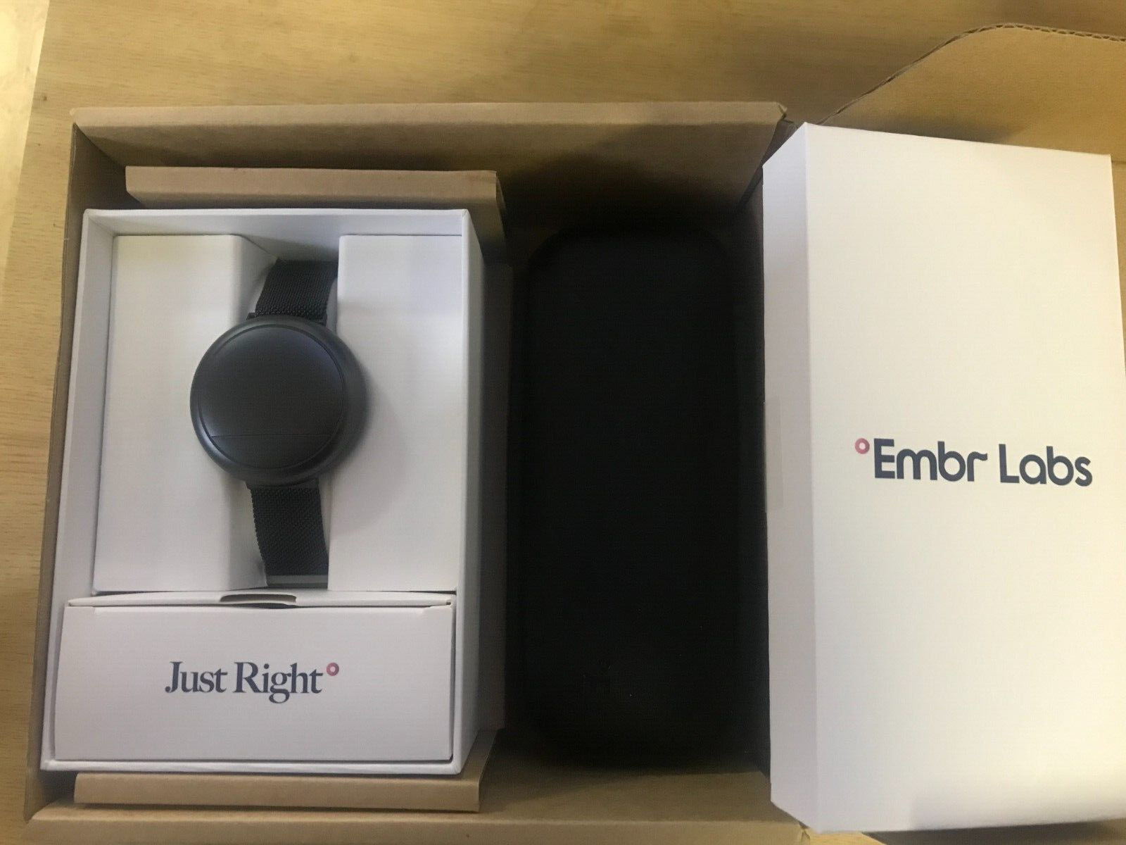 Embr Wave 2 (Black) Thermal Wristband Rechargeable Bracelet New! | eBay