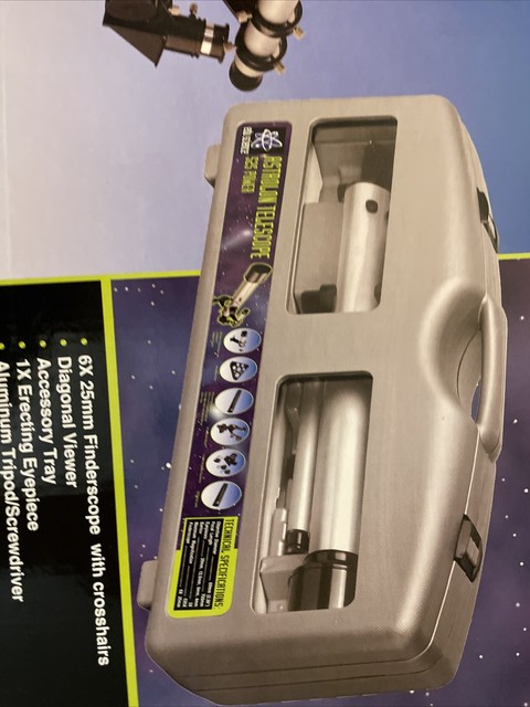 Astrolon Telescope by Edu-Science 525 Power With Tripod for sale online ...