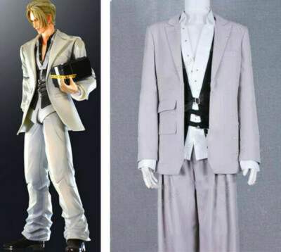 Final Fantasy VII Advent Children Rufus Shinra Cosplay Costume Outfit ...