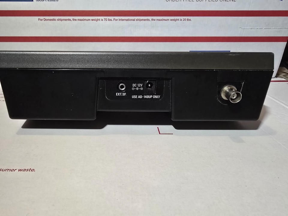 Vintage Uniden Bearcat BC 855 XLT 50 Channel Programmable Scanner Radio ...