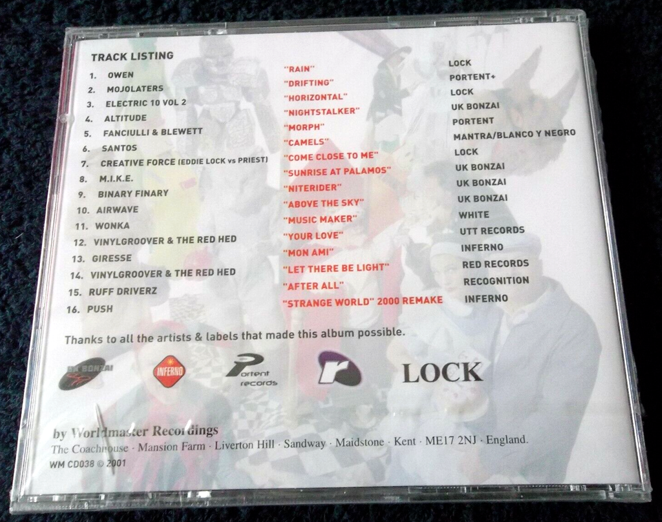 Various - Tonic Summer 2001 Mixed By Alex P & Brandon Block Sealed UK ...