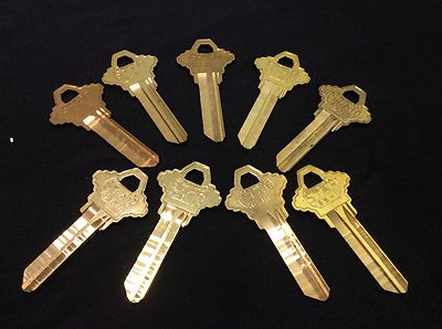 Schlage by Star SC4 & SC20 Key Blanks, Set of 9- Locksmith | eBay