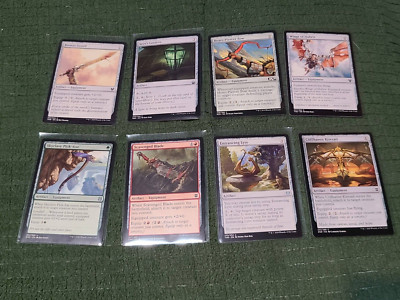 MTG Artifact x8 Scavenged Blade/Cliffhaven Kitesail/Entrancing Lyre ...