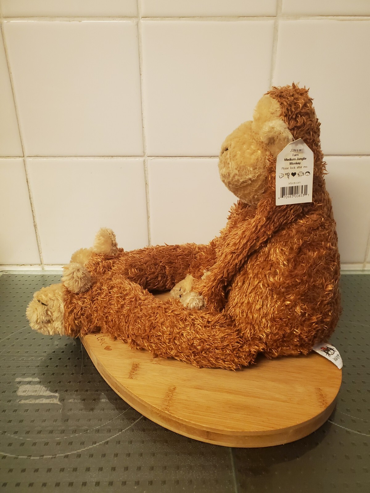 Jellycat Medium Junglie Monkey Soft Toy Plush RARE 17 Inch P6 for sale ...