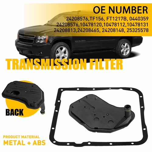 For Chevrolet Silverado GMC 2006-14 Automatic Transmission Filter Kit ...
