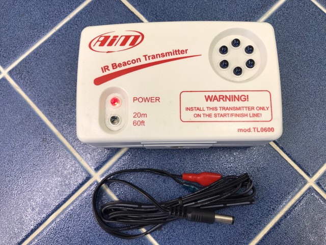 Aim IR Beacon Transmitter TL0600 Mychron Lap Timer Timing for sale ...