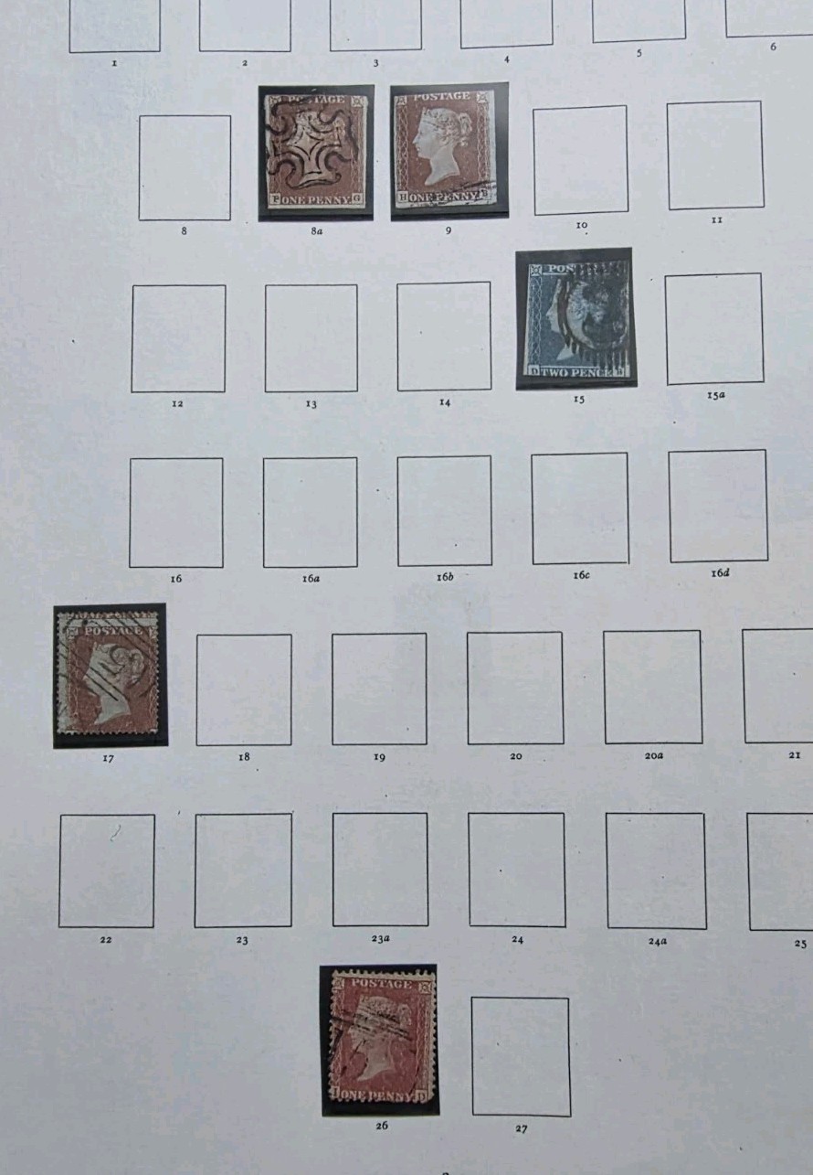 GB QUEEN VICTORIA COLLECTION OF LINE ENGRAVED STAMPS USED (T1) | eBay UK
