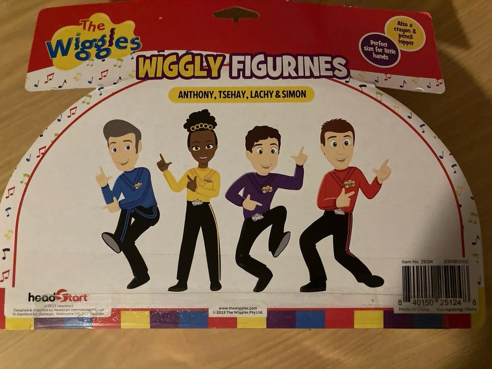 The Wiggles Wiggly Figurines Tsehay Simon Lachy And Anthony | eBay