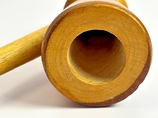 Vintage Handcrafted Hickory Andrew Jackson Style Wood Tobacco Pipe ...