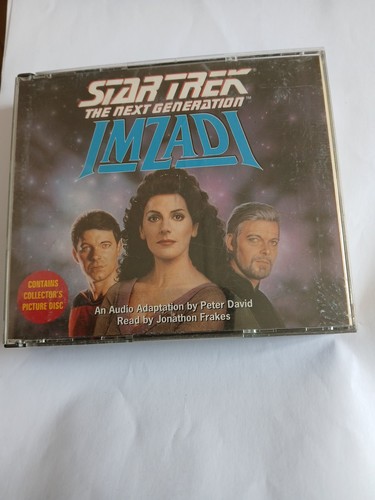 STAR TREK THE NEXT GENERATION IMZADI 3 PIC CD AUDIO BOOK ADAPTED BY ...