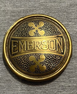 Emerson antique fan cage badge emblem | eBay