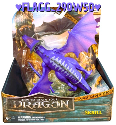 SKRILL How to Train Your Dragon Live 9" Dragon Figure 2025 ***PLEASE ...