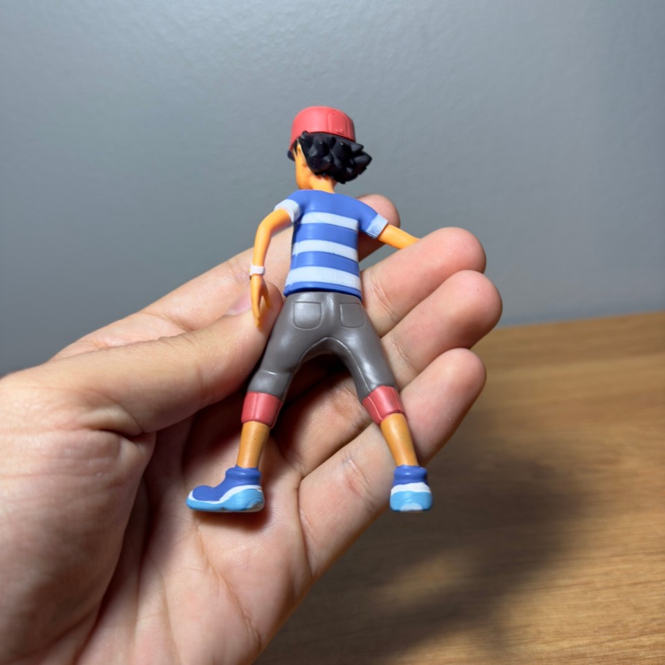Pokemon Battle Ash Ketchum Action Figure Toy Jazwares 2018 Nintendo ...