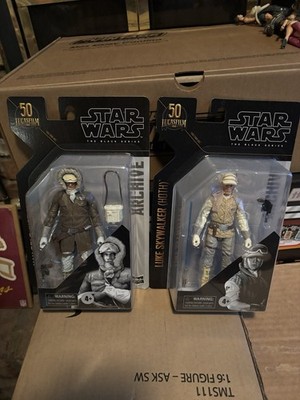 Star Wars Black Series 50th Anniversary Luke And Han Hoth 6 Inch | eBay