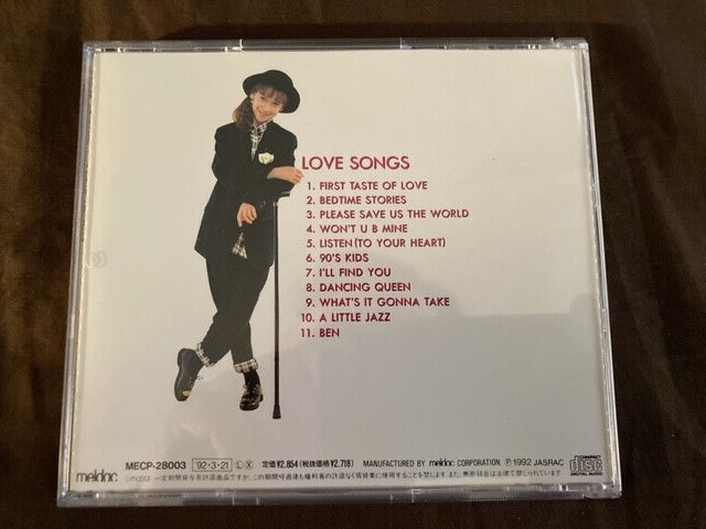 JENNIFER LOVE HEWITT LOVE SONGS MARCH 1992 MELDAC JAPAN ONLY SUPER RARE ...