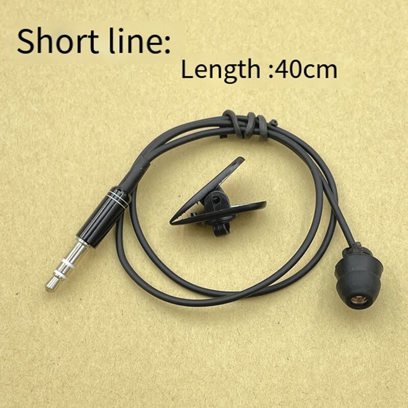 Short Cable Unilateral Headset Extension Cable Earpiece in Ear ...